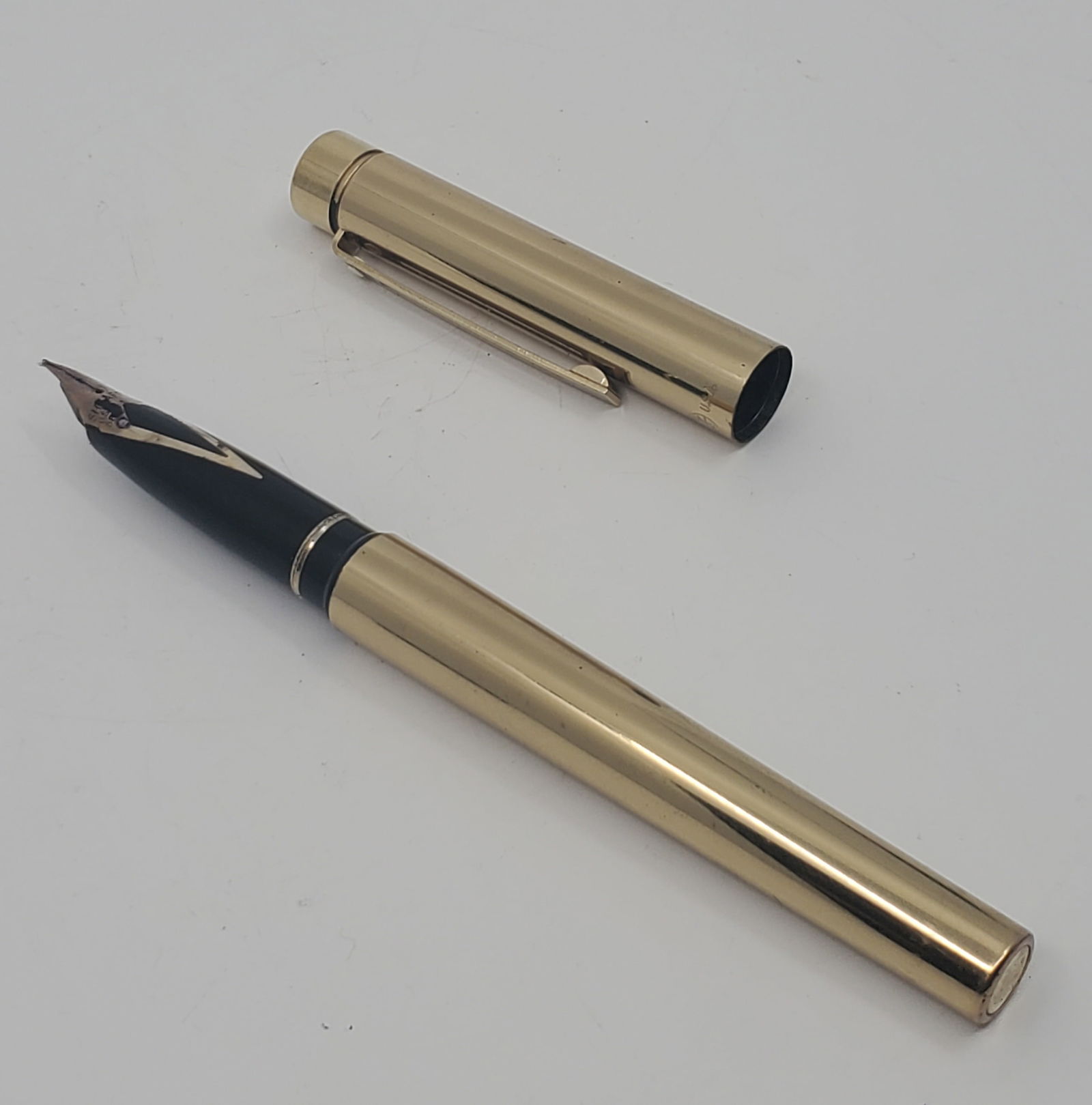 Shaeffer Imperial Brass Fountain Pen Auction
