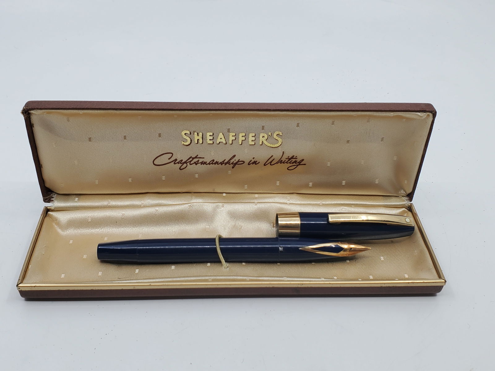 Sheaffer Imperial Iv Ultra Marine Blue Fountain Pen Auction