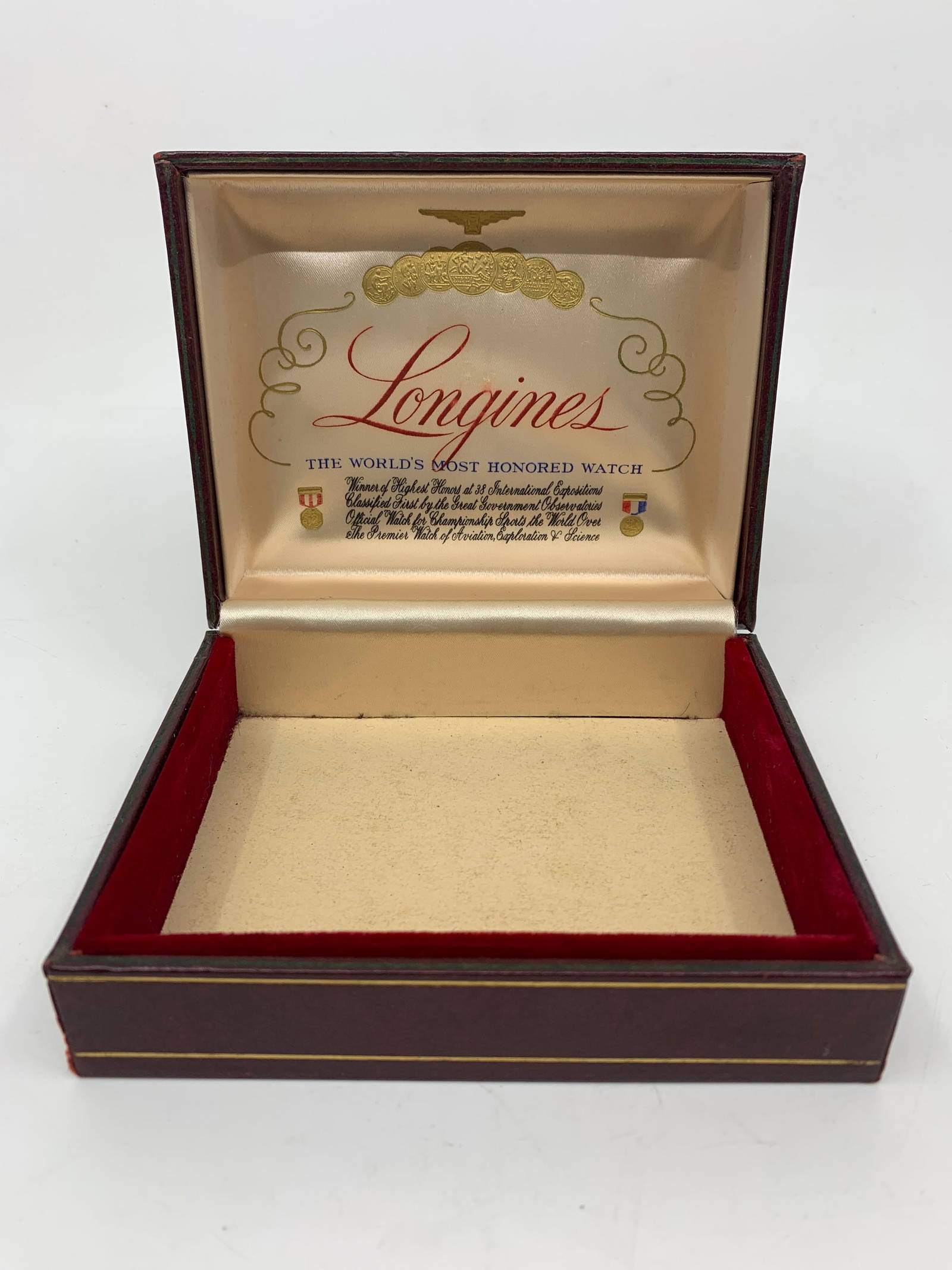 Antique Longines Watch Box Auction