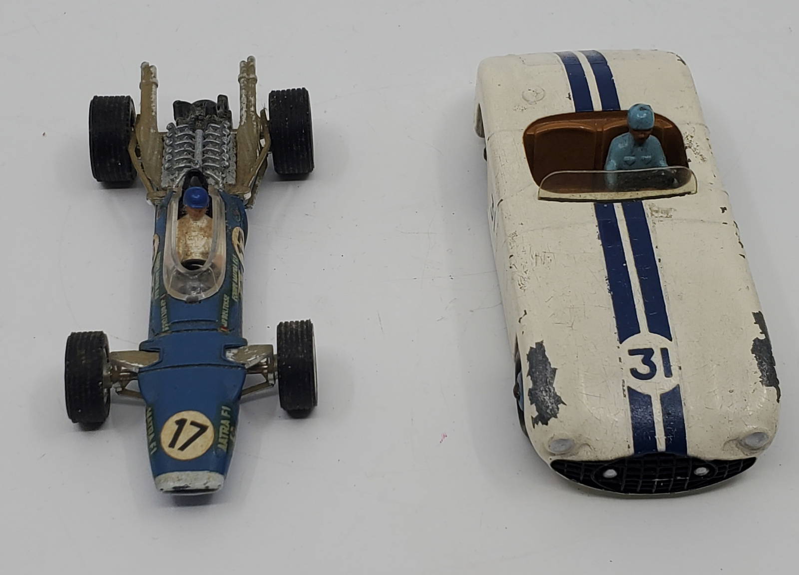 Set Of 2 Dinky Toys, Matra V12-f1 # 1417 And Cunningham C-5r # 133 Auction