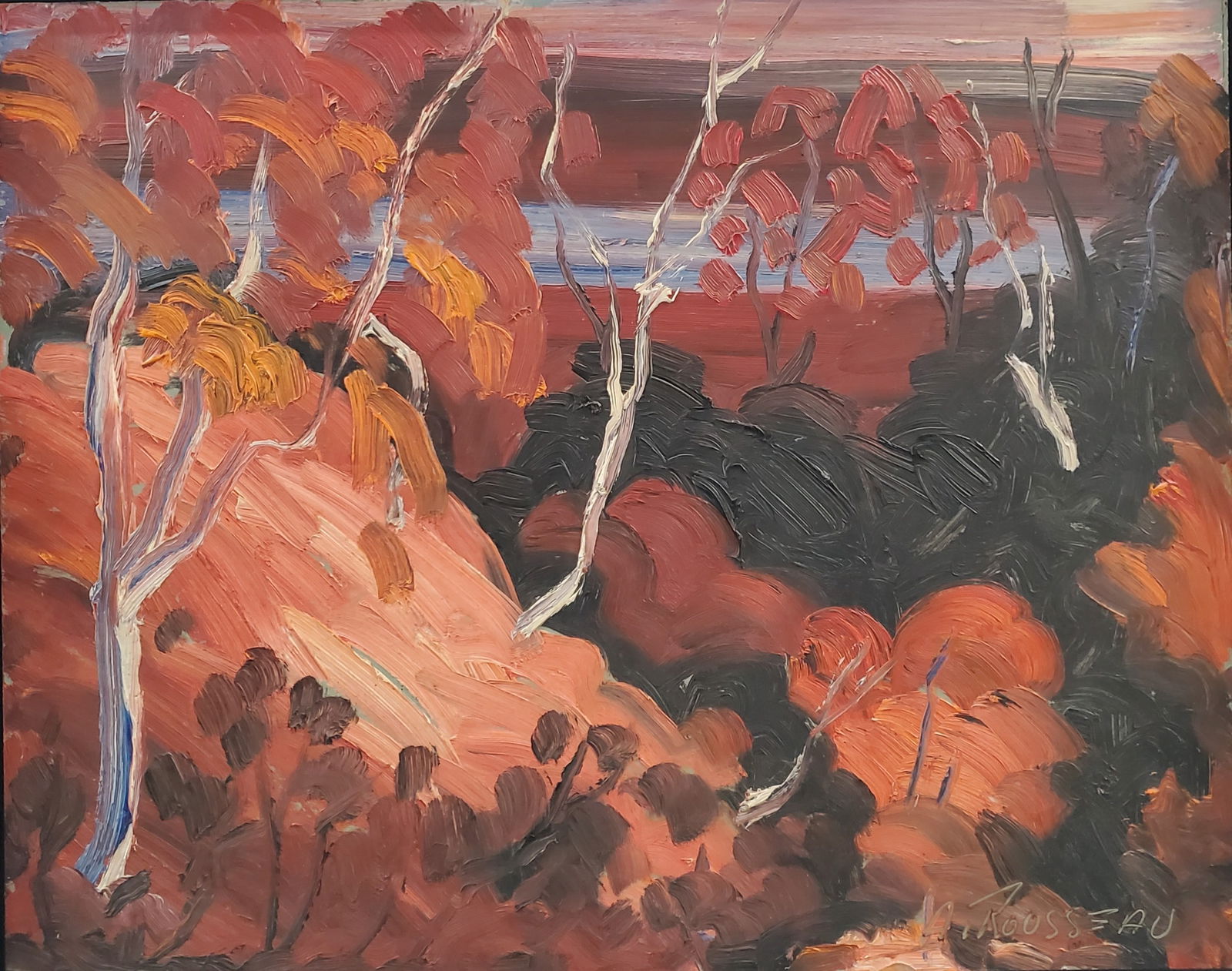 Rousseau, Albert (1908-1982) Canadian, Ravin Auction