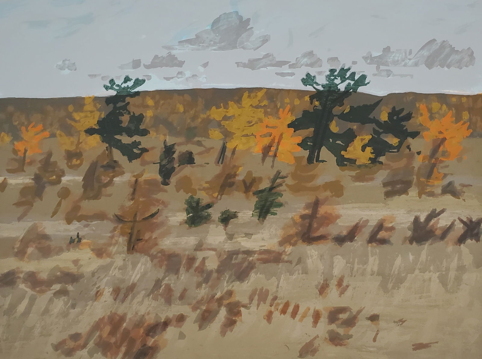 Bobak, Bruno (1923-2022), Canadian, Autumn Auction