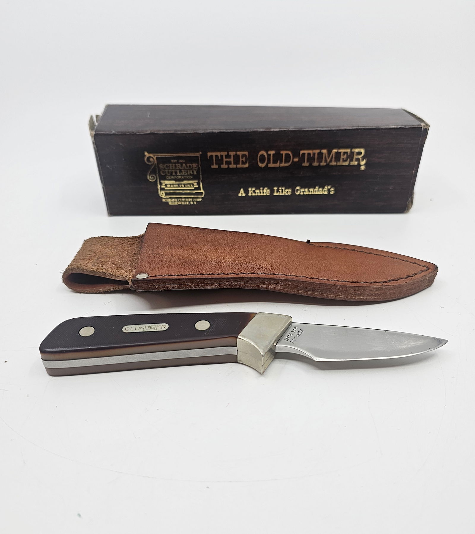 Schrade The Old-timer A Knife Like Grandad's - 154 Ot Auction