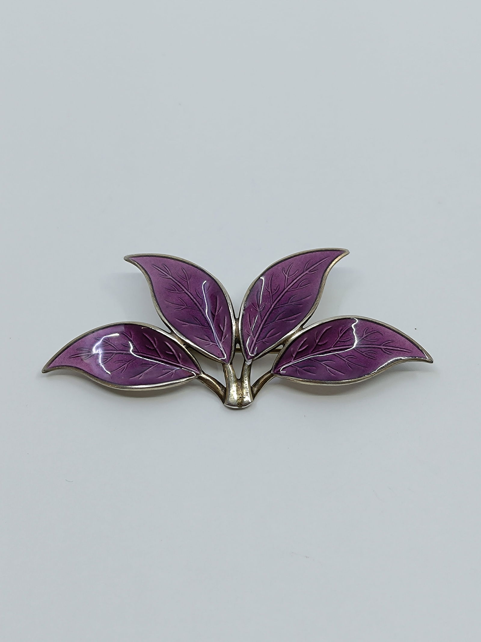 Willy Winnaess For David Andersen, Norwegian Sterling Silver Enameled ...