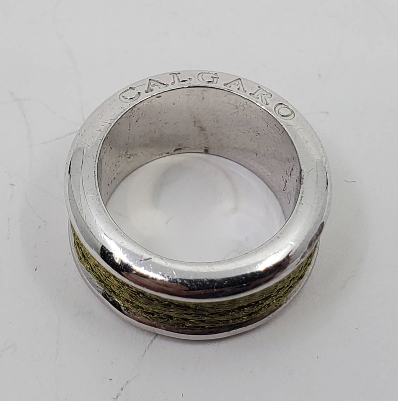 Calgaro, Italian, Sterling Silver Ring Auction