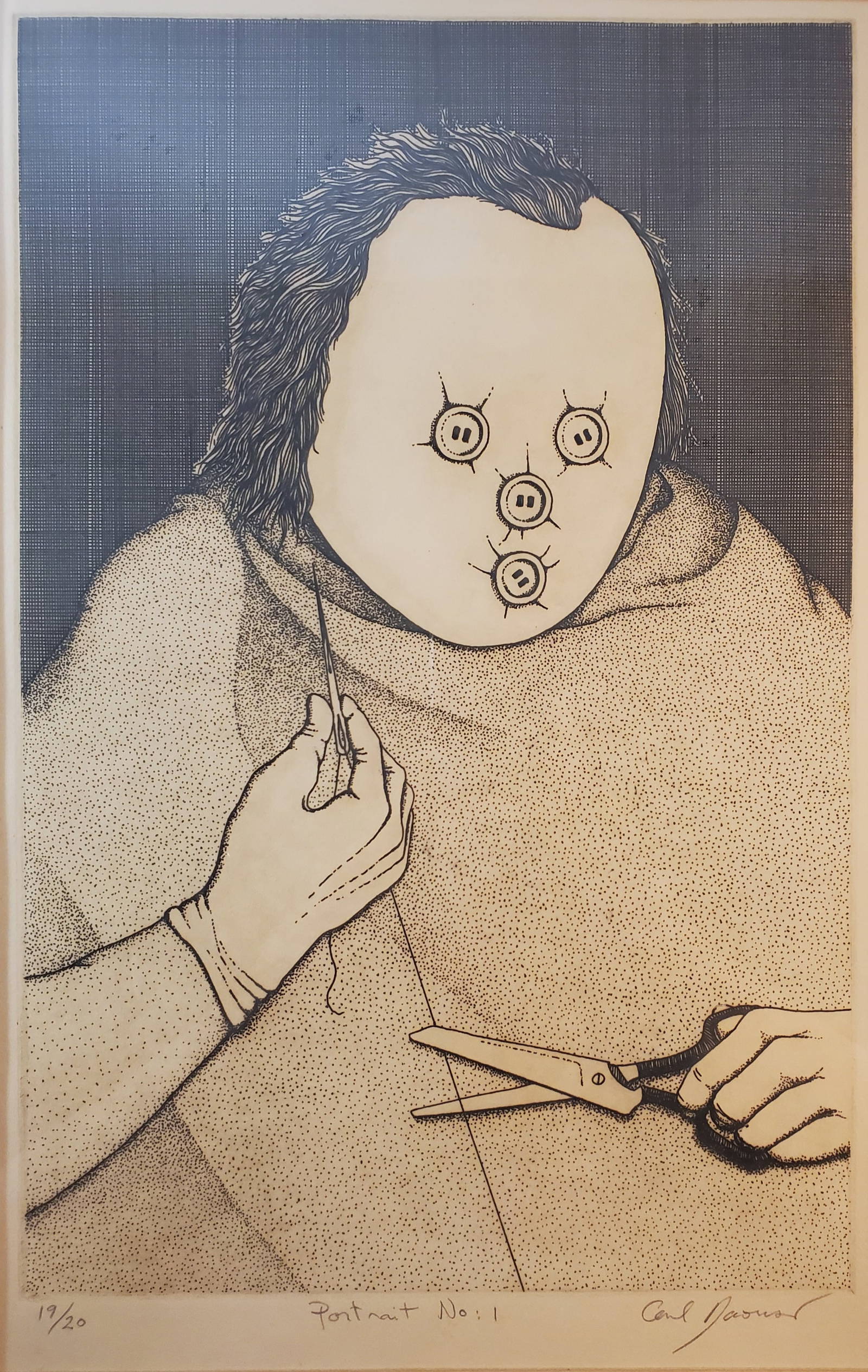 Daoust, Carl (1944- ) Portrait No : 1 Auction