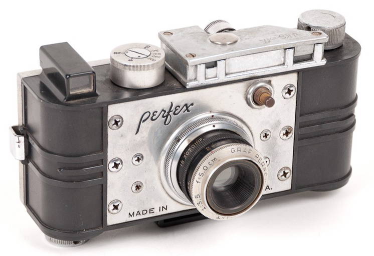 Perfex Speed Candid Bakelite Camera - Nov 19, 2011 | Fuller's LLC in PA