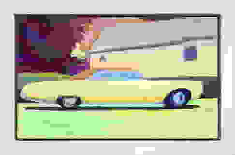 Stephen Lack, Oil On Canvas, Golden Chrysler Auction