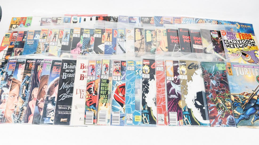 Collection Of Comic Books From Various Publishers