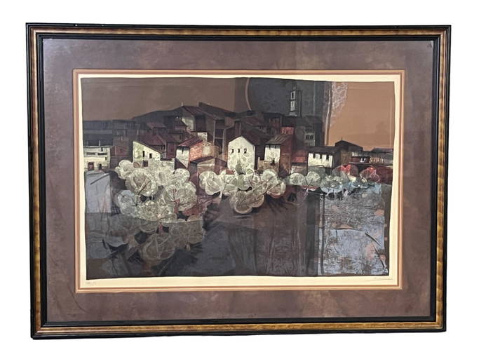 Sunol Alvar Lithograph " Espania"