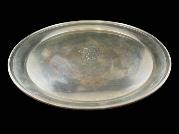Stieff Large Sterling Silver Plate