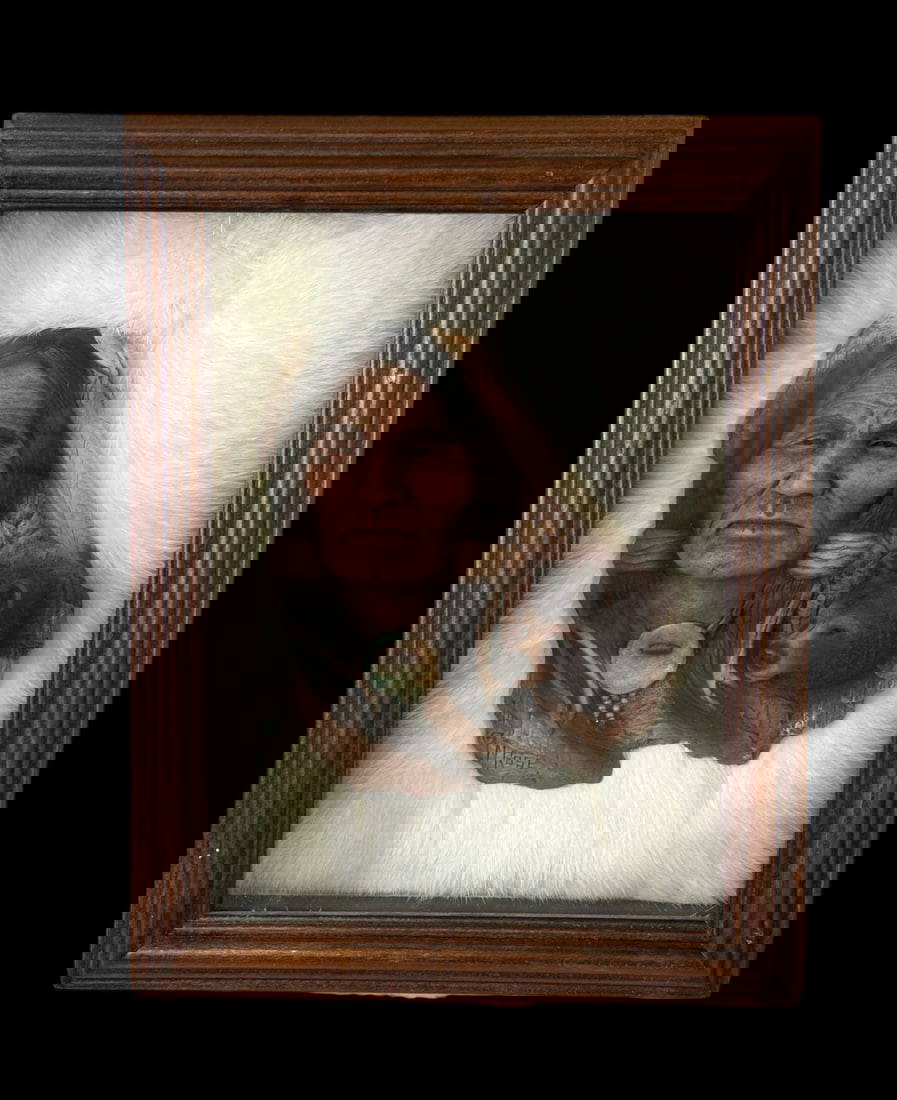 Shadow Box Neil Rose Wall Art "buffalo Indian" - Jul 20, 2024 | Cv ...