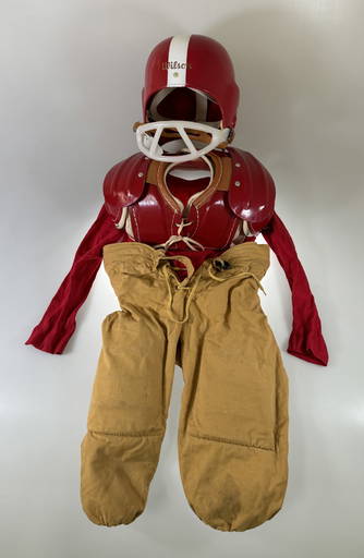 1950s Wilson Youth Football Outfitters With Original Box
