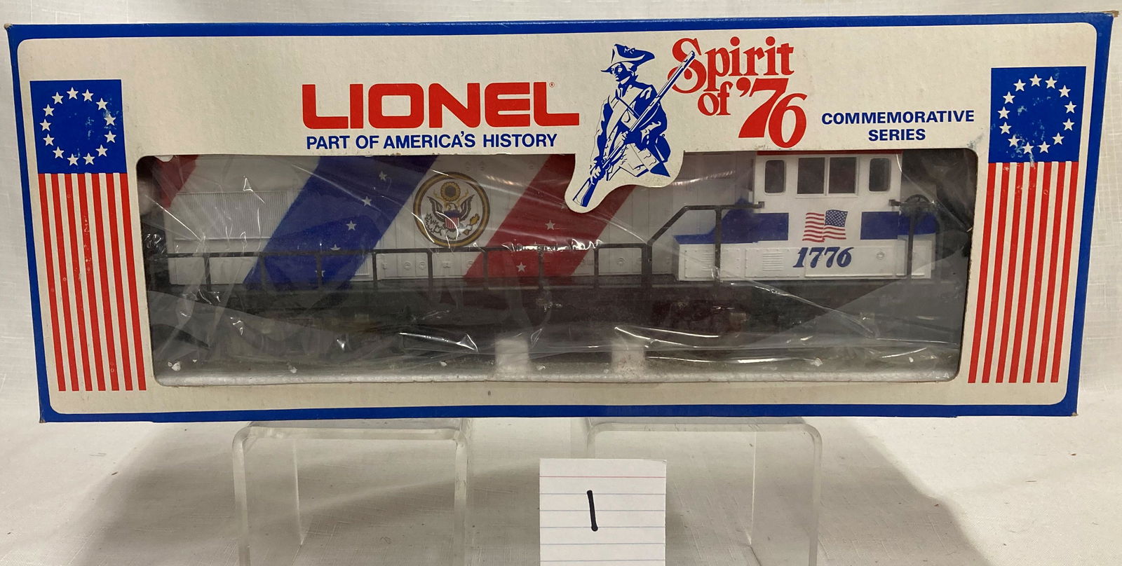 Lionel Mpc 1776 Spririt Of 76 Diesel Locomotive With Orignal Box