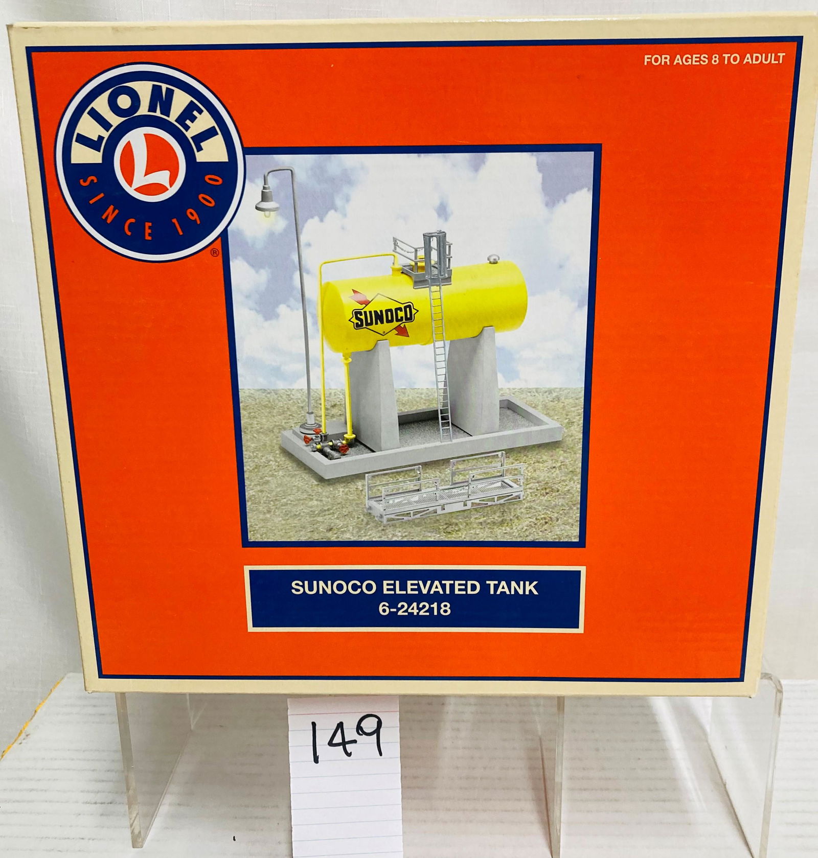 Lionel 24218 Sunoco Elevated Tank With Original Box