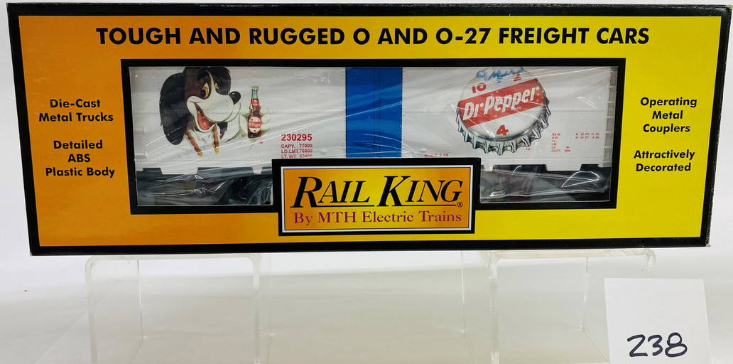 Mth 30 78105 Dr Pepper Modern Reefer W/ Ob