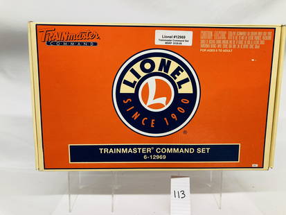 Lionel 12969 Trainmaster Command Set W/ Ob