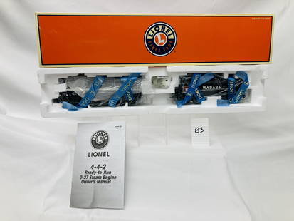 Lionel 4 4 2 Steam Locomotive & Tender