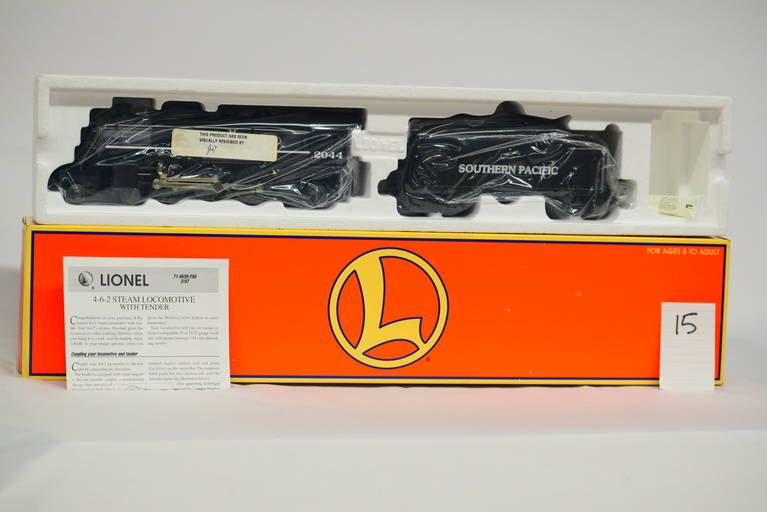 Lionel 18654 Southern Pacific 2044 4 6 2 Steam Locomotive W/ Tender & Ob
