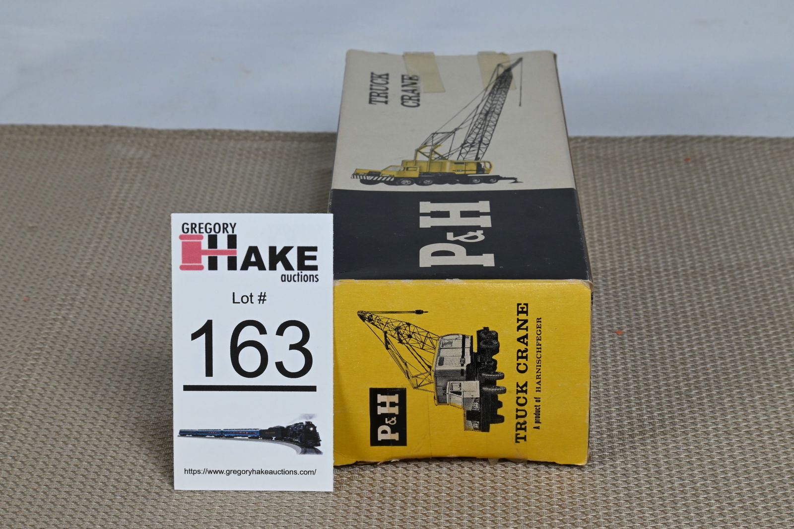 Lionel Postwar 6828 100 P&h Crane "picture End" Empty Original Box