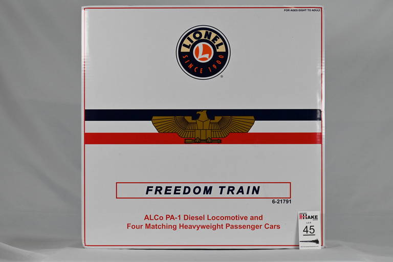 Lionel (lti) 6 21791: Freedom Train Diesel Engine Passenger Set ...