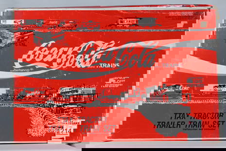 K Line Coca Cola Ttax Tractor Trailer Train
