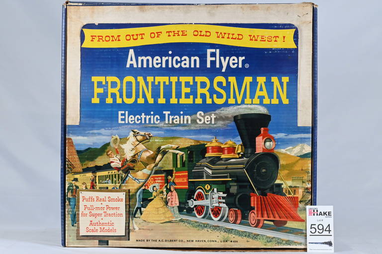 American Flyer S Gauge 20550 Frontiersman Passenger Set W/ Osb
