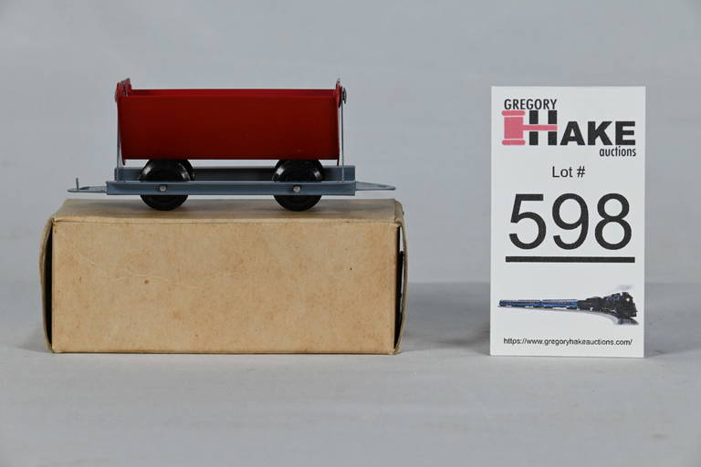 American Flyer S Gauge Red Tipple Car From 5300t Mining Set W/ Ob