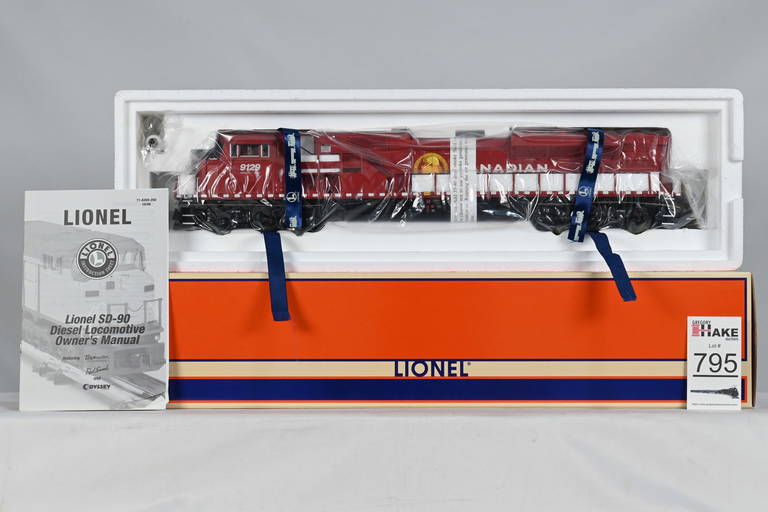 Lionel (lti) 6 18271: Cp Rail Sd90mac Diesel Engine, W/ob