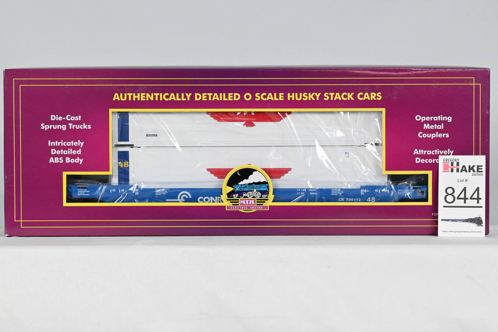 Mth (premier) - 20-95010: Conrail - Husky Stack Car, W/ob Auction