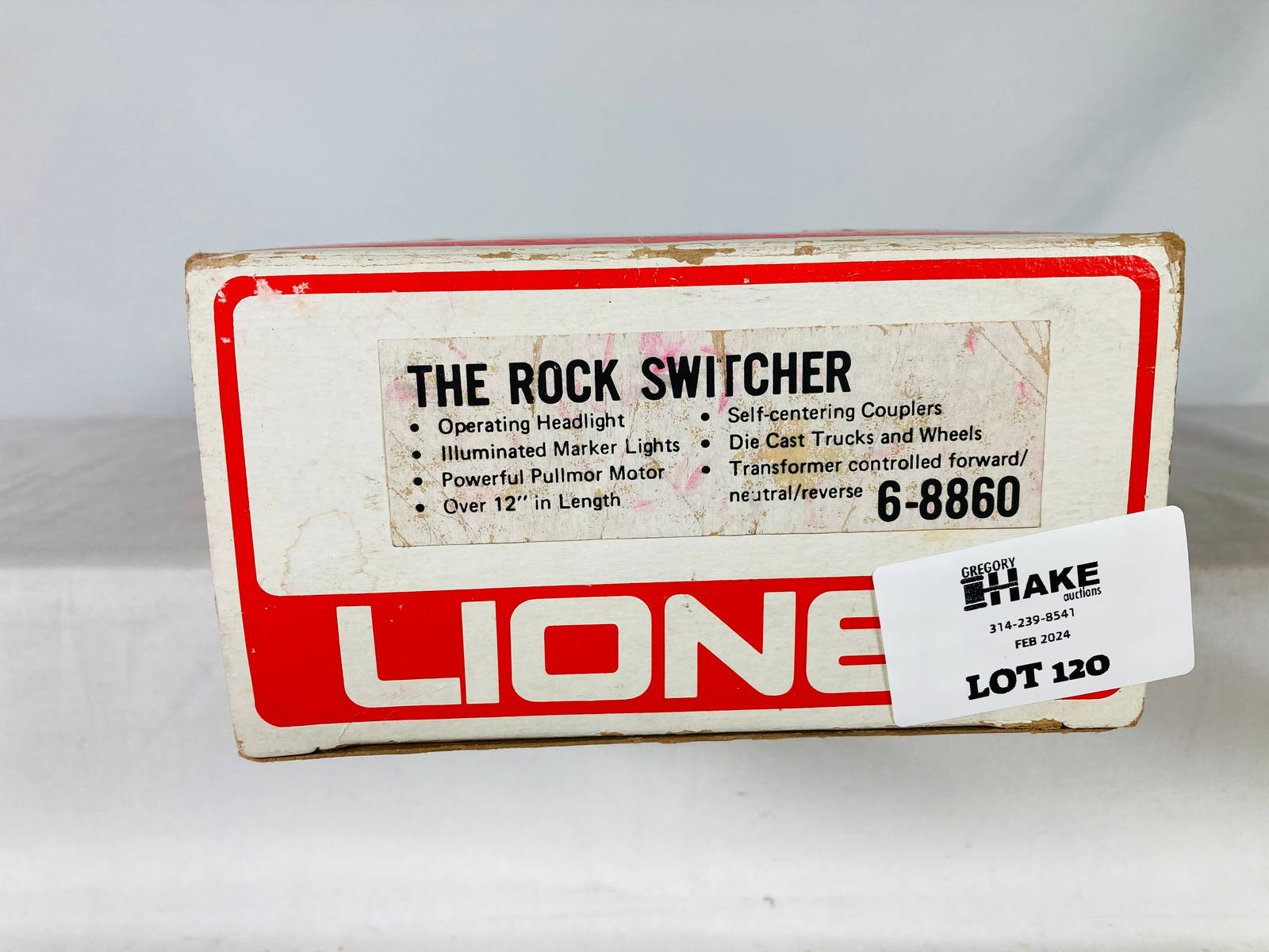 Lionel Mpc 6-8860 Rock Island "the Rock" Switcher W/ Ob Auction