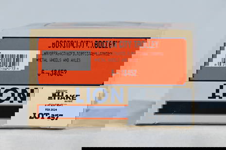 Lionel 6-17705 Burlington 40-ton Stock Car W/ Ob Auction