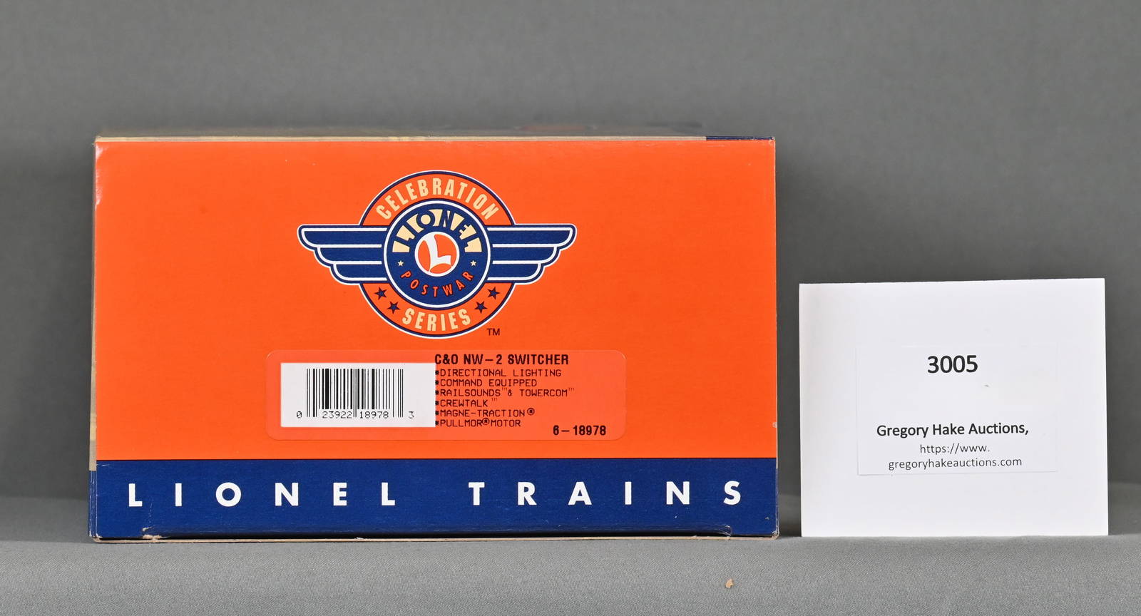 Lionel 6-18978 C&o Nw Switcher W/ob Auction
