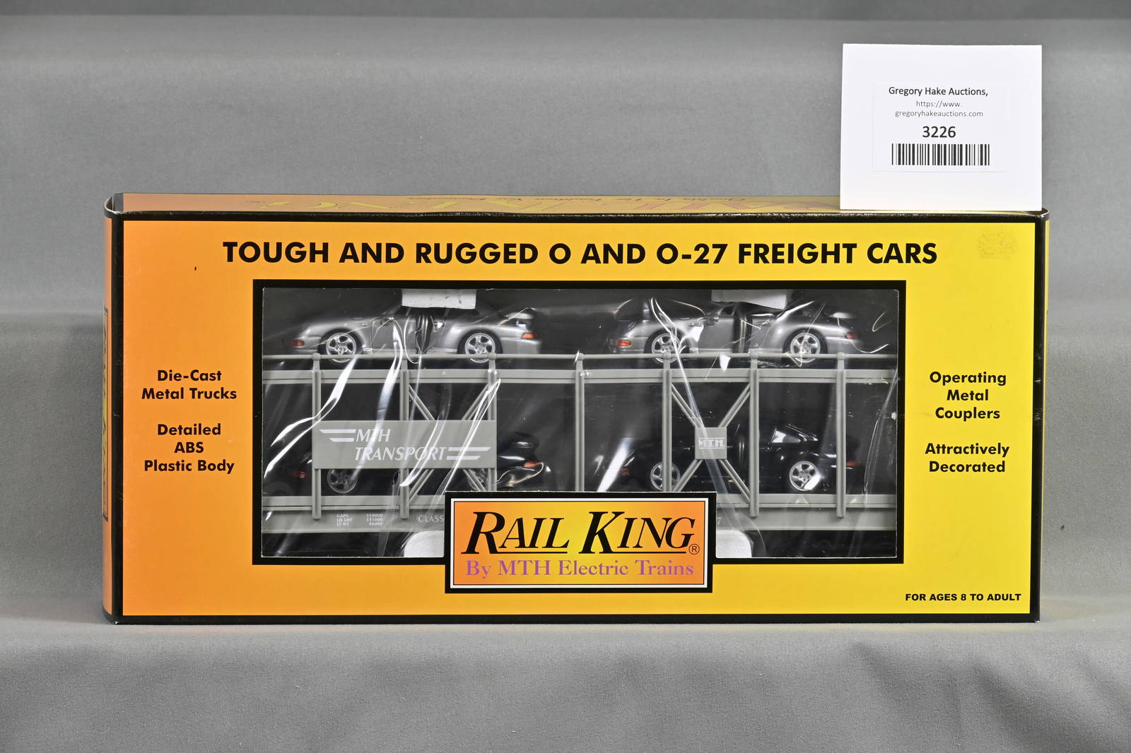 Mth Rail King 30-76031 Mth Auto Transportation Auto Carrier With ...
