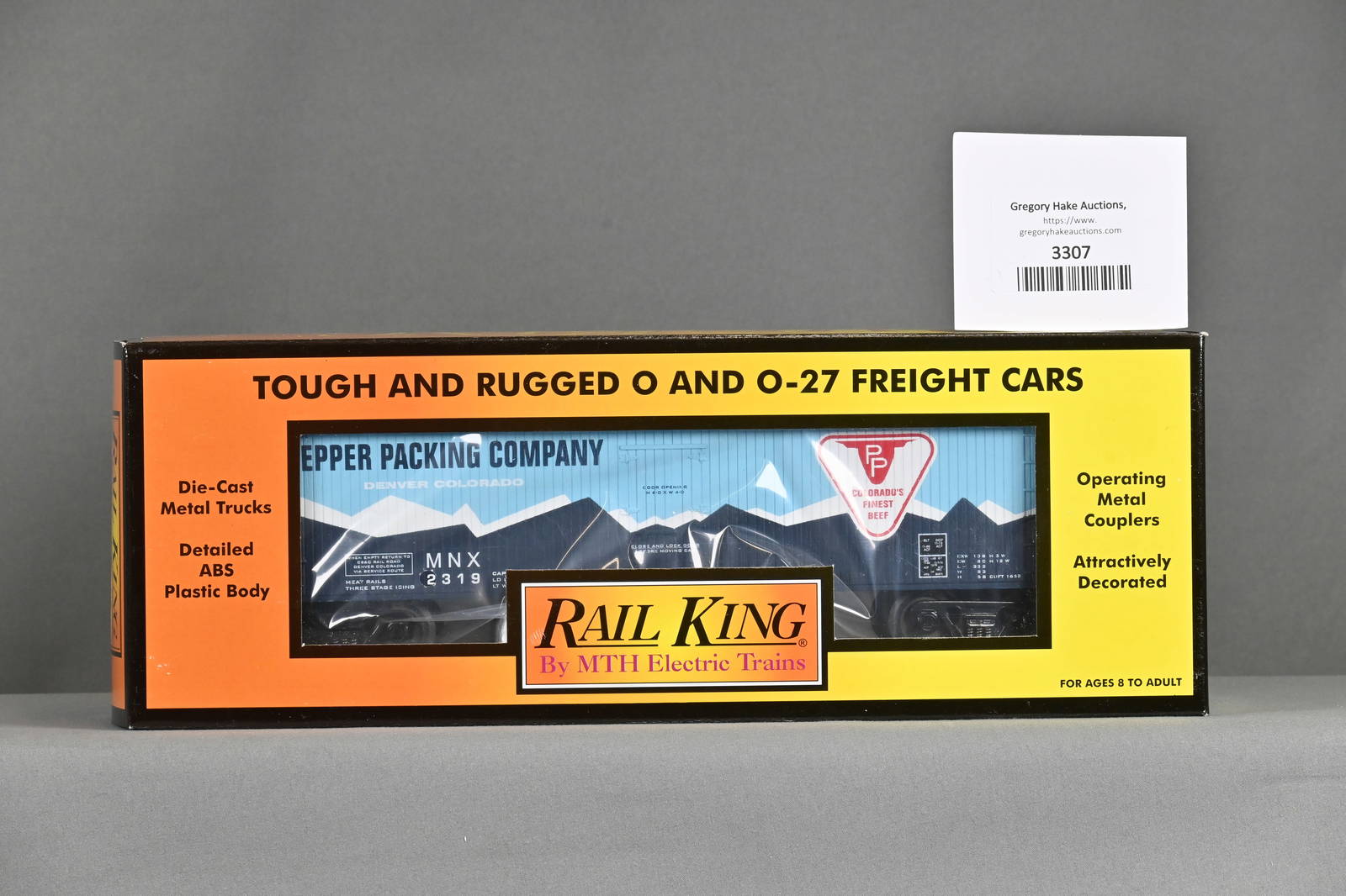 Mth 30-7816 Pepper Packing Reefer W/ Ob Auction