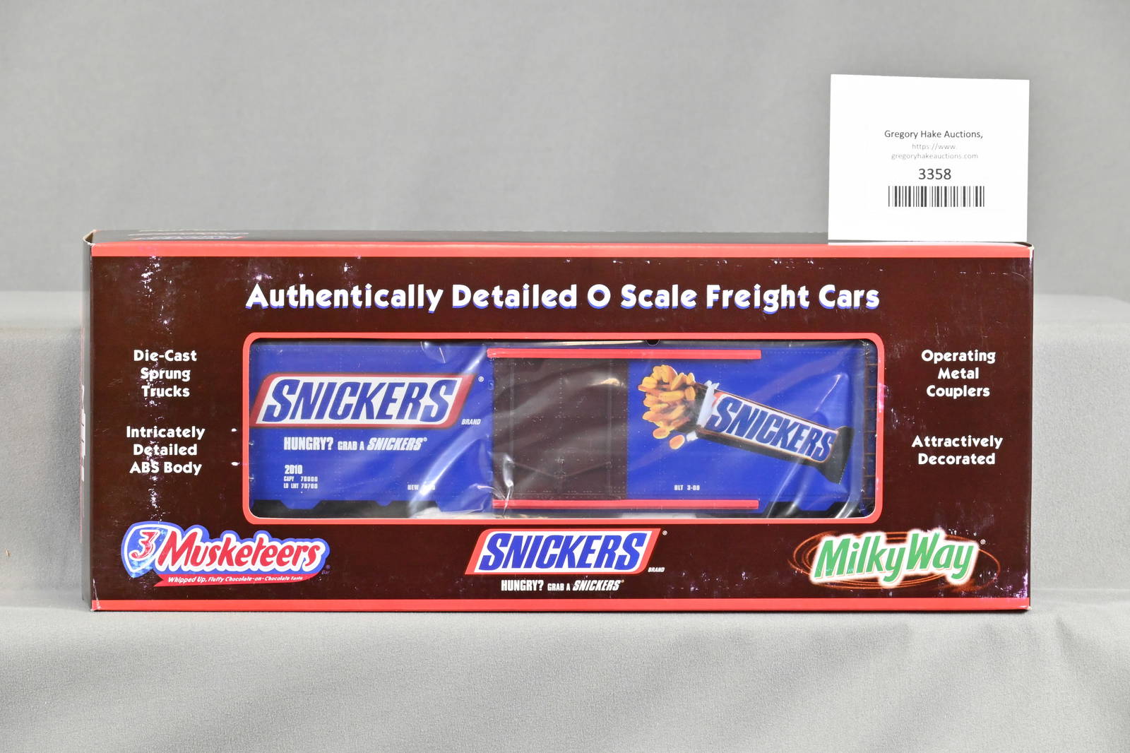 Mth 20-94164 Snickers Candy Reefer W/ Ob Auction