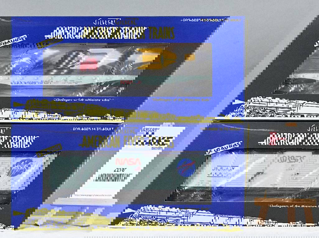 American Flyer 41028 Tca 2016 Nasa Rocket Launch Flatcar, 41029 Tca ...