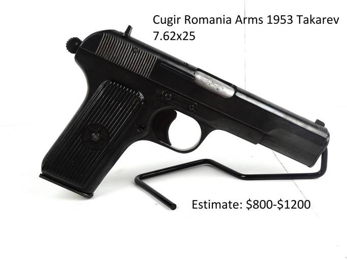 Cugir Romania Arms 1953 Takarev 7.62x25 Pistol
