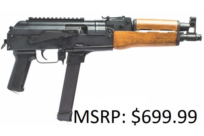 Century Arms Draco Nak9 9mm Pistol