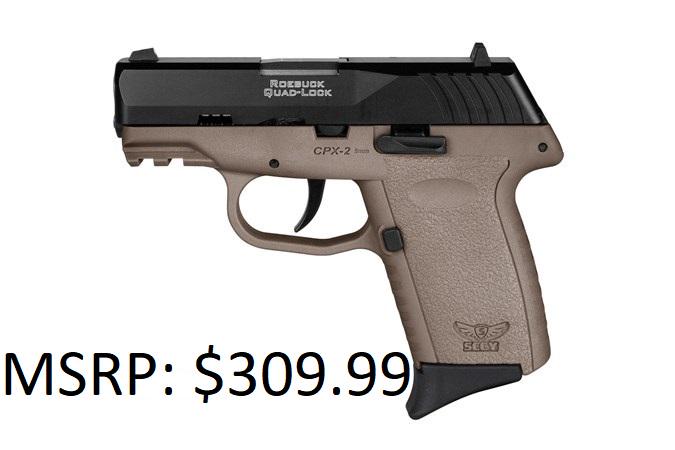 Sccy Industries Cpx 2 Gen 3 9mm Pistol