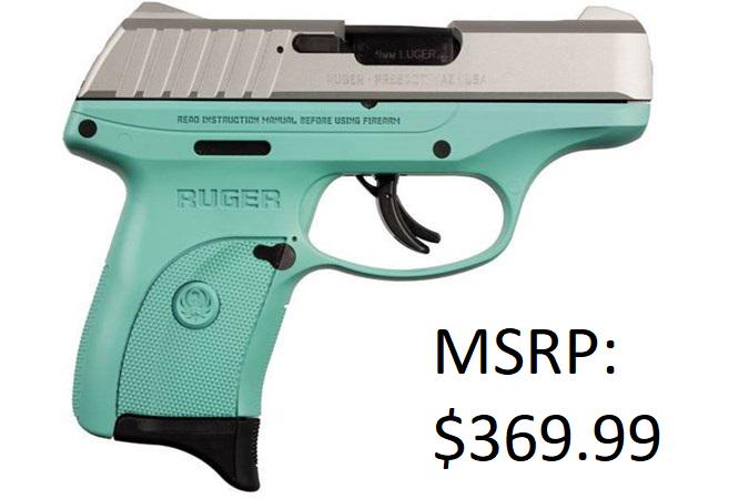 Ruger EC9S 9mm Turquoise Pistol - Dec 17, 2022 | Full Clip Firearms in TX