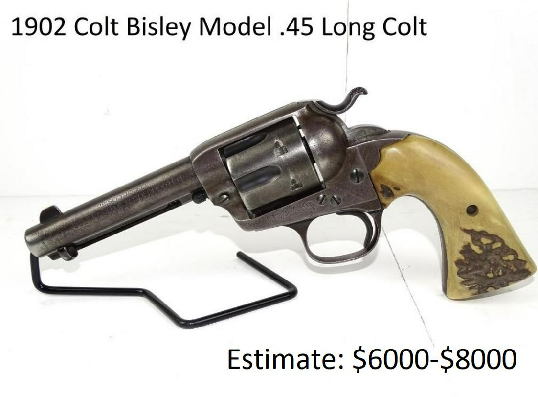 1902 Colt Bisley Model .45 Long Colt Revolver