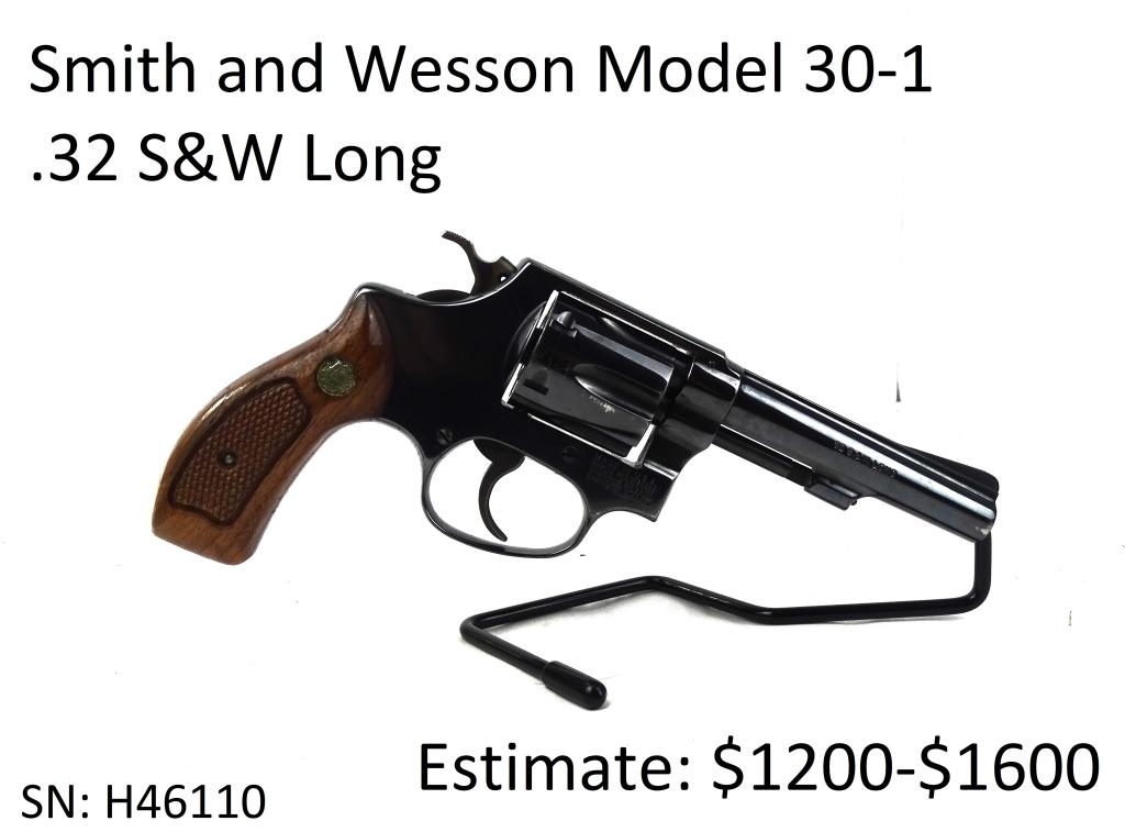 Smith And Wesson Model 30 1 .32 S&w Long