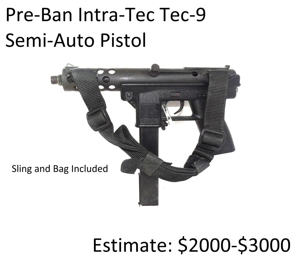 Pre Ban Intra Tec Tec 9 Semi Auto Pistol
