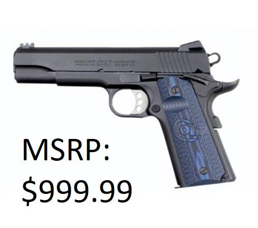 Colt Competition .45 ACP Semi-Auto Pistol (#10375B) on Feb 12, 2023 ...