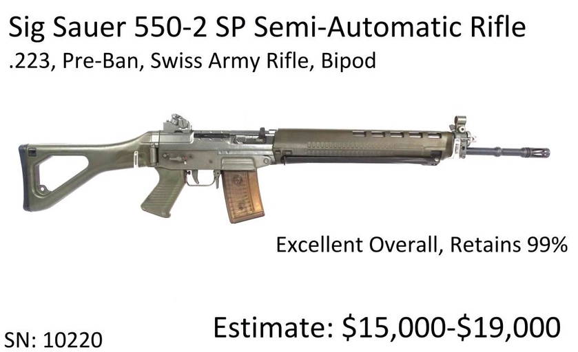 Sig Sauer 550-2 SP Semi-Auto .223 Pre-Ban Rifle (#20385) on Feb 26, 2023 | Full Clip Firearms in TX