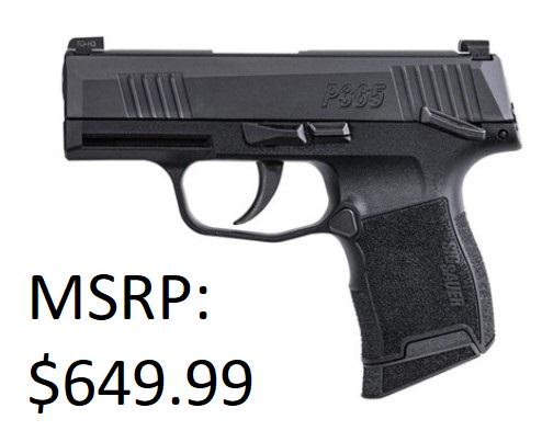 Sig Sauer P365 380 Acp Pistol