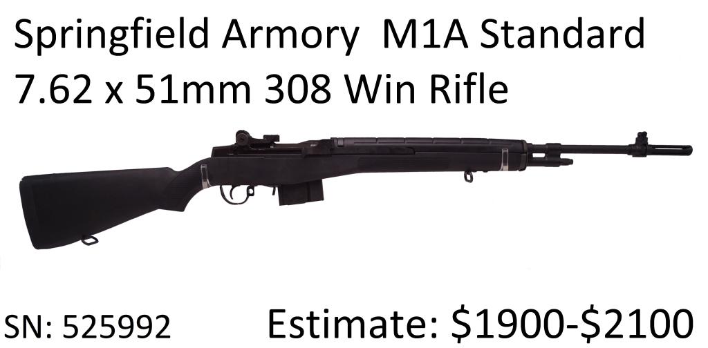 Springfield Armory M1a Standard 7.62x51mm Rifle