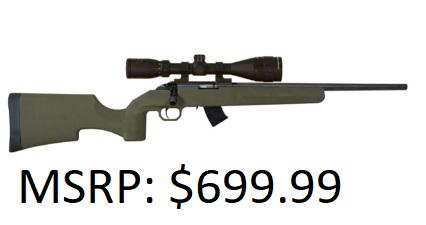 Howa M1100 Rimfire 22 Lr Green Rifle Auction