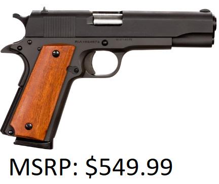 Rock Island Armory M1911-a1 Gi .45 Acp Pistol Auction